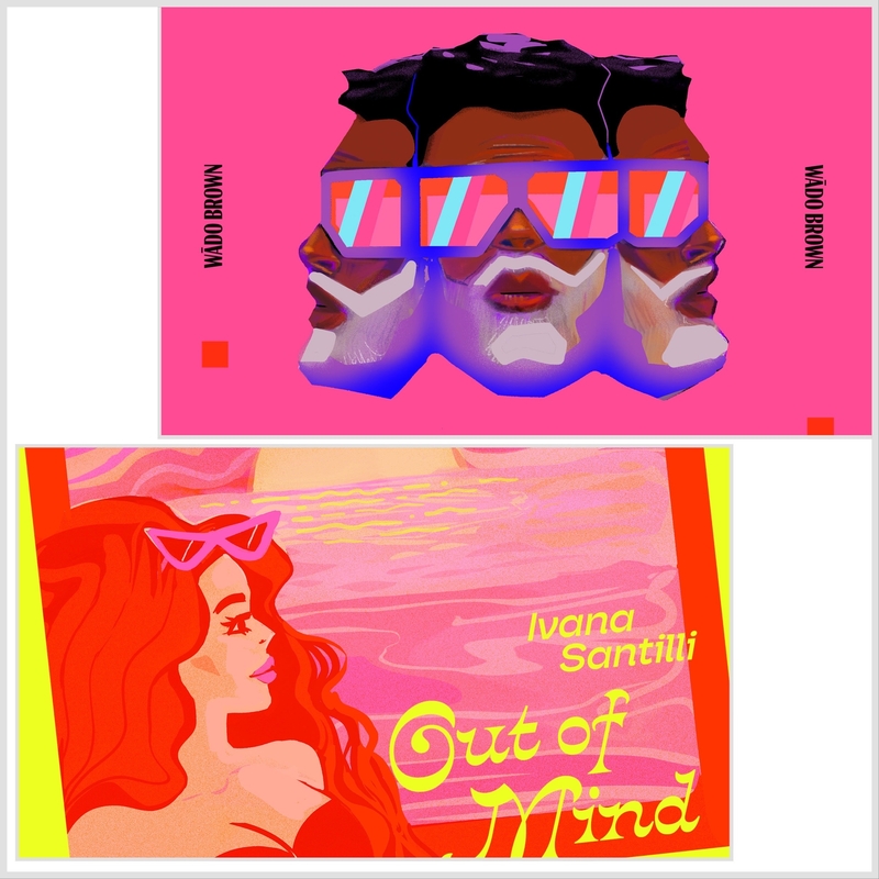 Wādo Brown et Ivana Santilli du label Love Touch Records